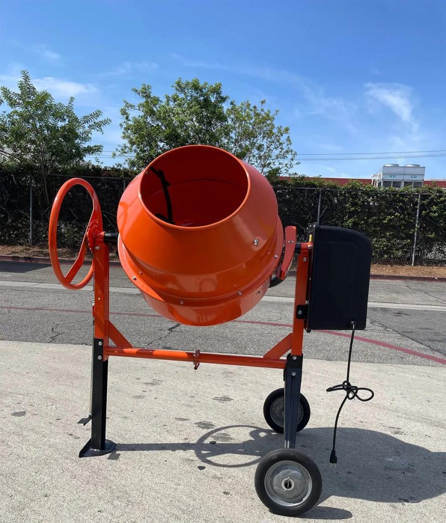 portable 2hp 5cc ft barrow cement mixer – tarti tractor industry